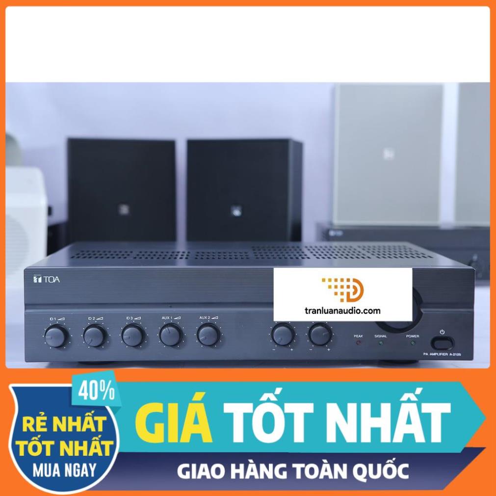 Hàng Chính hãng - Amply truyền thanh 120W Toa A-2120 | Shopee Việt Nam