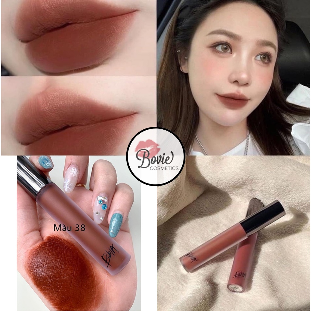Son Kem Lì Bbia 38 Last Velvet Lip Tint Version 8 (Feign Fine) 5g màu nâu đất | Shopee Việt Nam