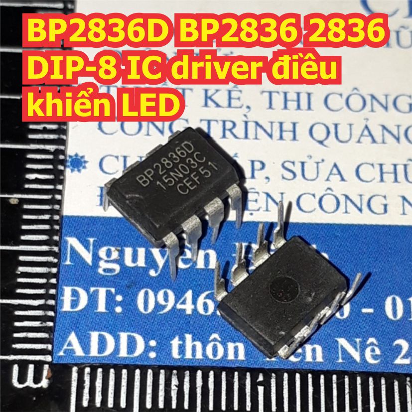 5 con BP2836D BP2836 2836 DIP-8 IC driver điều khiển LED kde8314 ...