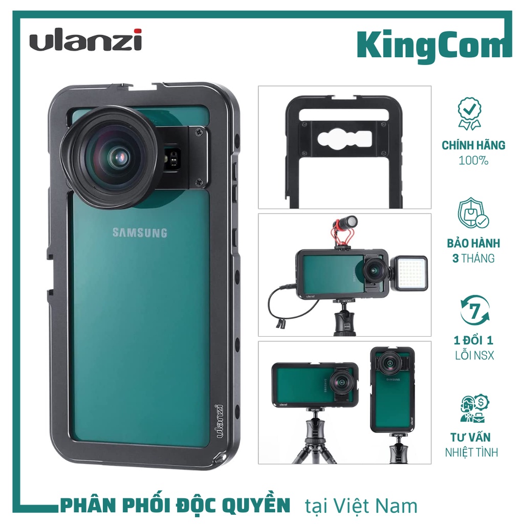 Samsung S10 Plus Camera Cage - Khung Kim Loại Đa Năng Gắn Lens, Micro ...