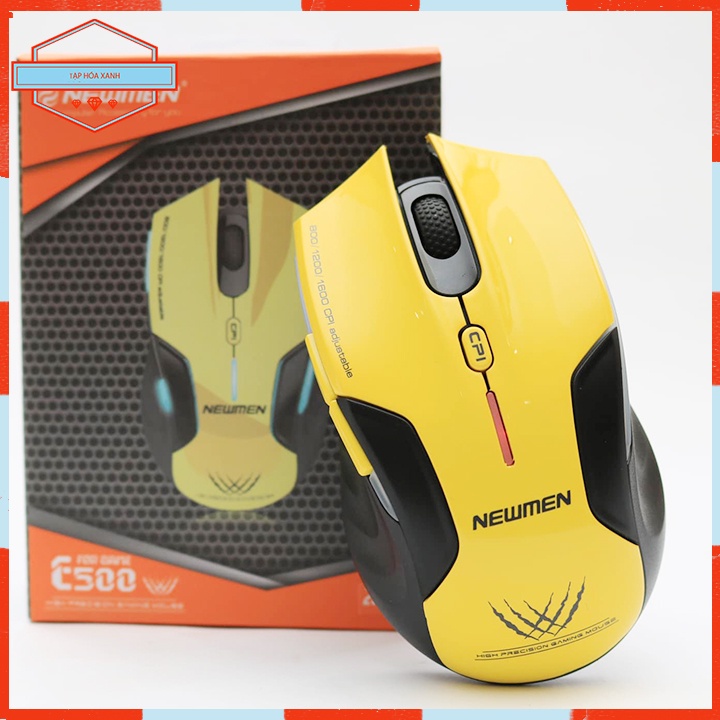 Chuột Máy Vi Tính Laptop Gaming Không Dây Newmen E500 Wireless Mouse Chơi Game Chính Hãng ...