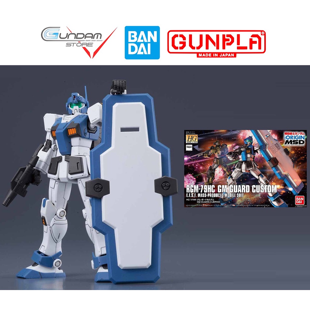 Mô Hình Gundam HG GM GUARD CUSTOM The Origin Bandai Đồ Chơi Lắp Ráp ...