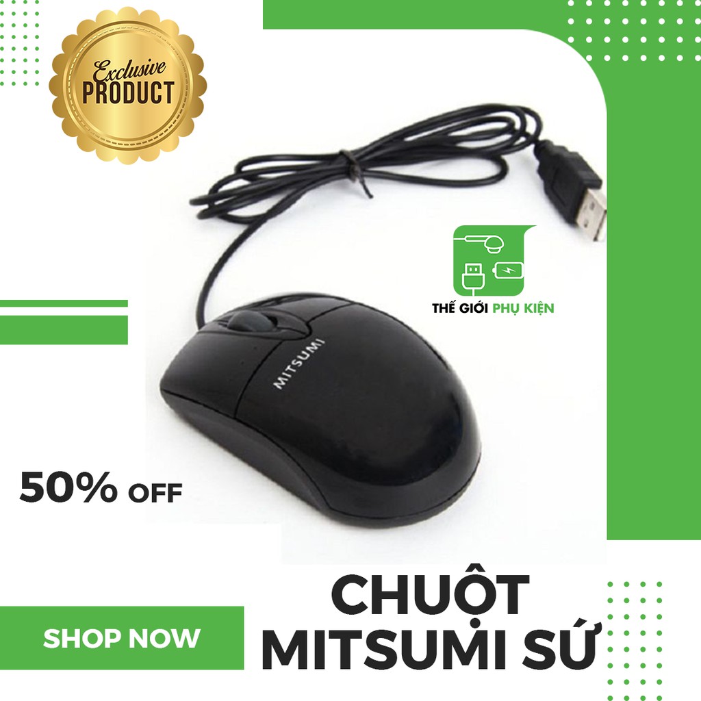[CHÍNH HÃNG] Chuột Mitsumi USB | Shopee Việt Nam
