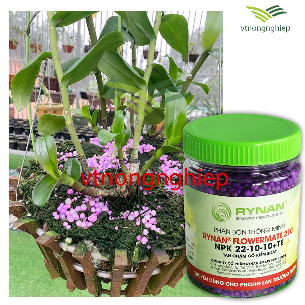 Rynan 210, phân bón thông minh RYNAN FLOWERMATE 210 - Phân bón tan chậm ...
