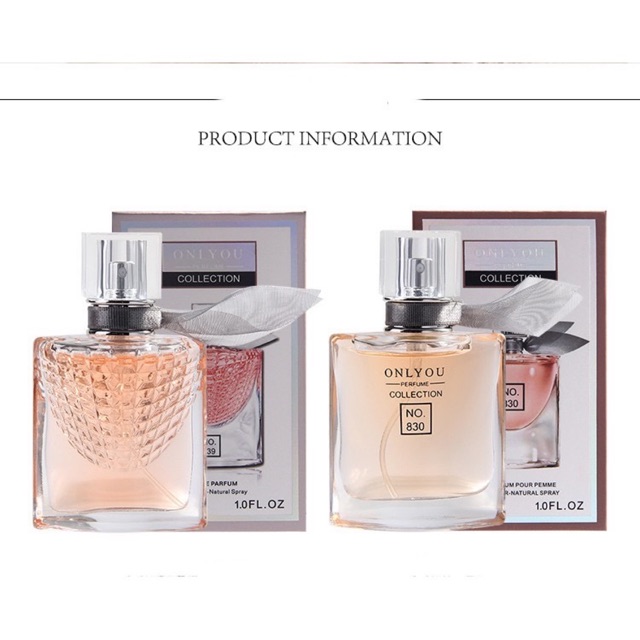 Nước hoa ONLYOU PERFUME COLLECTION 30ml | Shopee Việt Nam