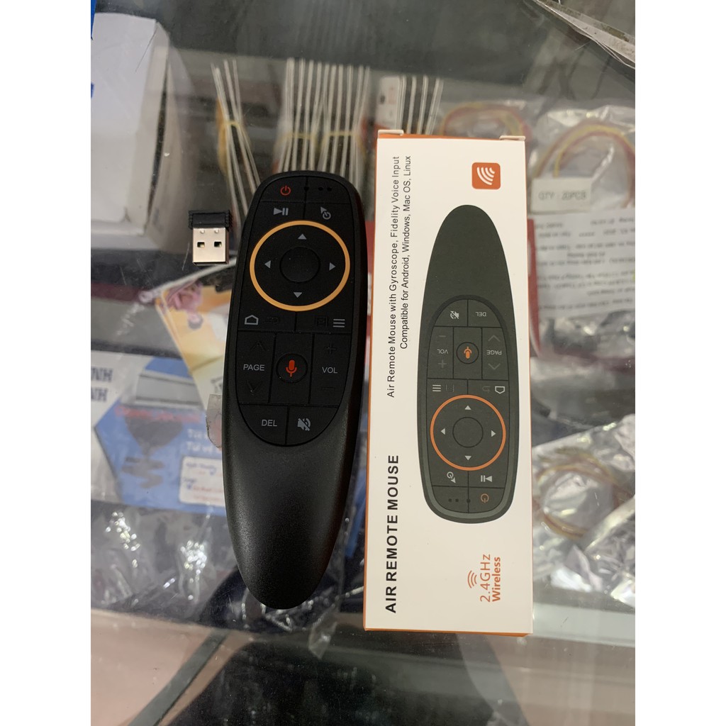 Chuột Bay Tìm Kiếm Giọng Nói Mouse Air Remote Voice G10 dùng tivi box ...