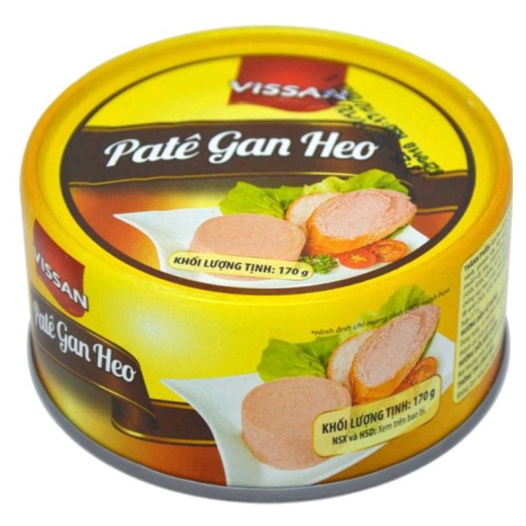 combo 4 lon pate gan heo lon in 170g | Shopee Việt Nam