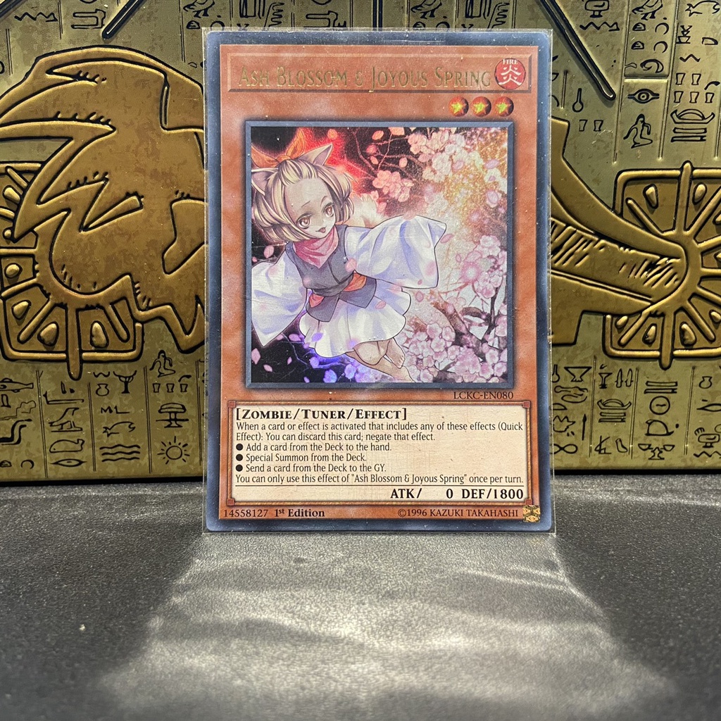 [ Bài Yugioh Chính Hãng ] Ash Blossom & Joyous Spring - LCKC-EN080 ...