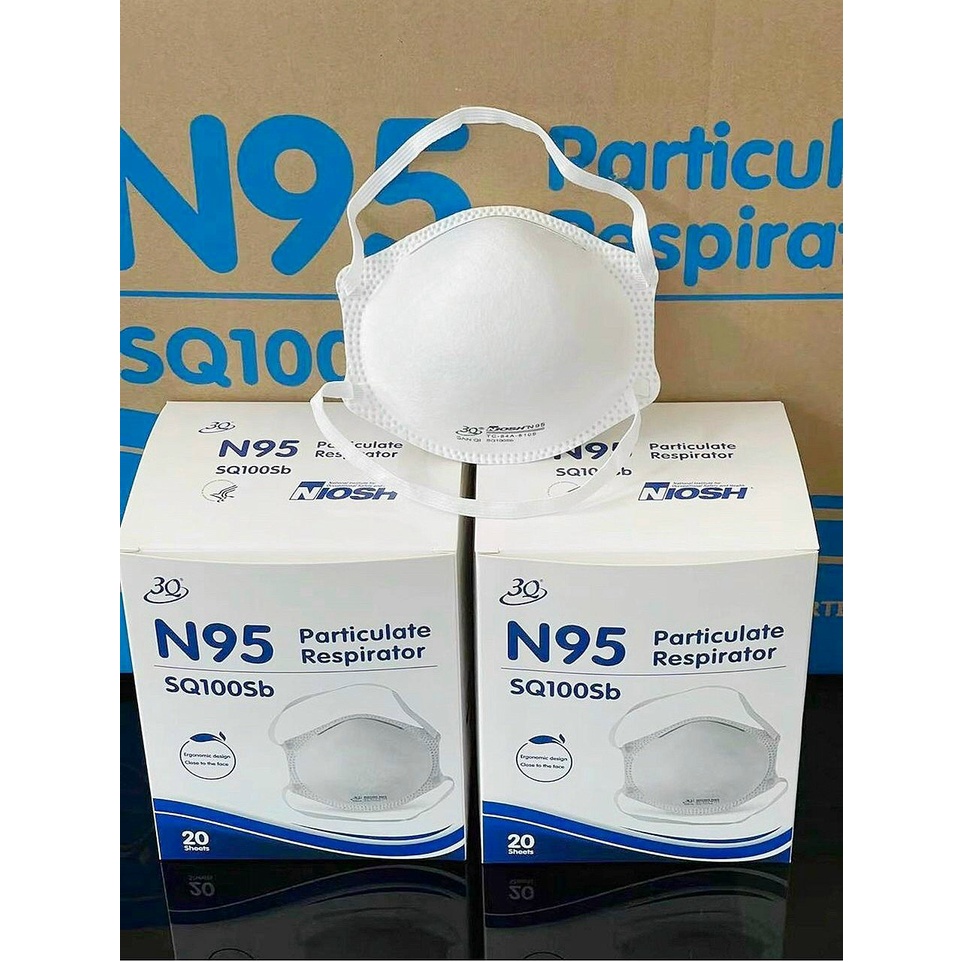 ( CHÍNH HÃNG) KHẨU TRANG N95 SQ100SB 3Q | Shopee Việt Nam