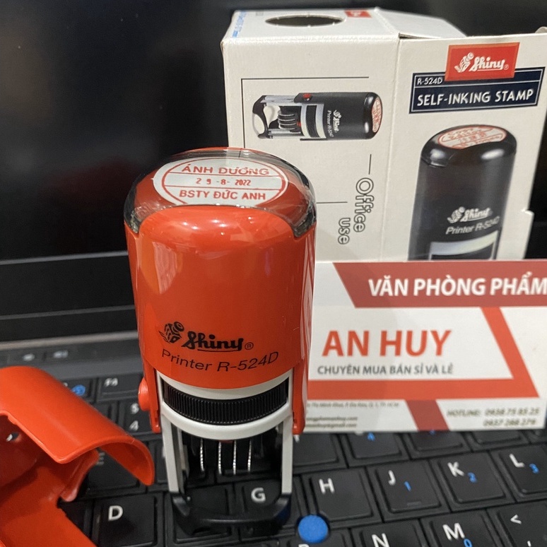 Dấu tròn Shiny R-524D | Shopee Việt Nam