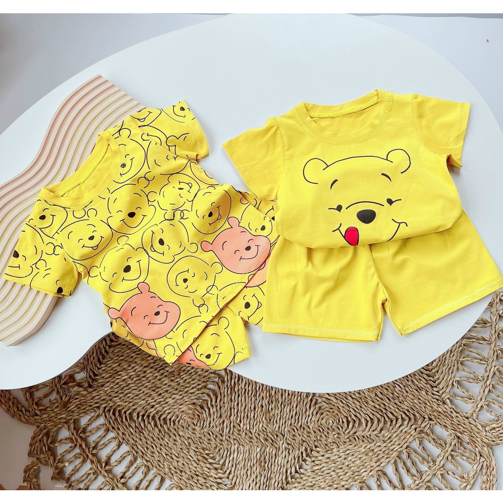 (7-17kg) Đồ bộ bé trai và đồ bộ bé gái bé gái cộc tay TB212 - bộ quần ...