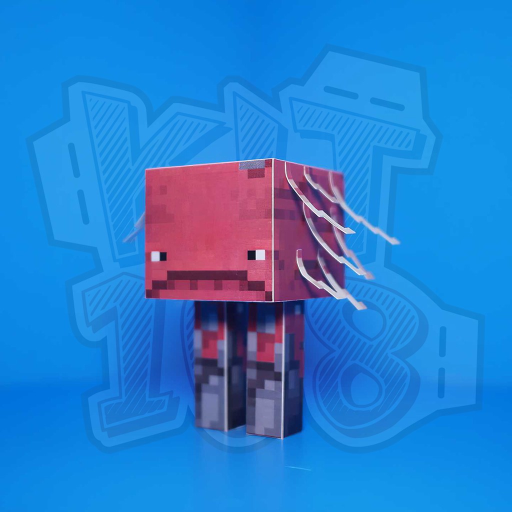 Mô hình giấy Strider – Minecraft | Shopee Việt Nam