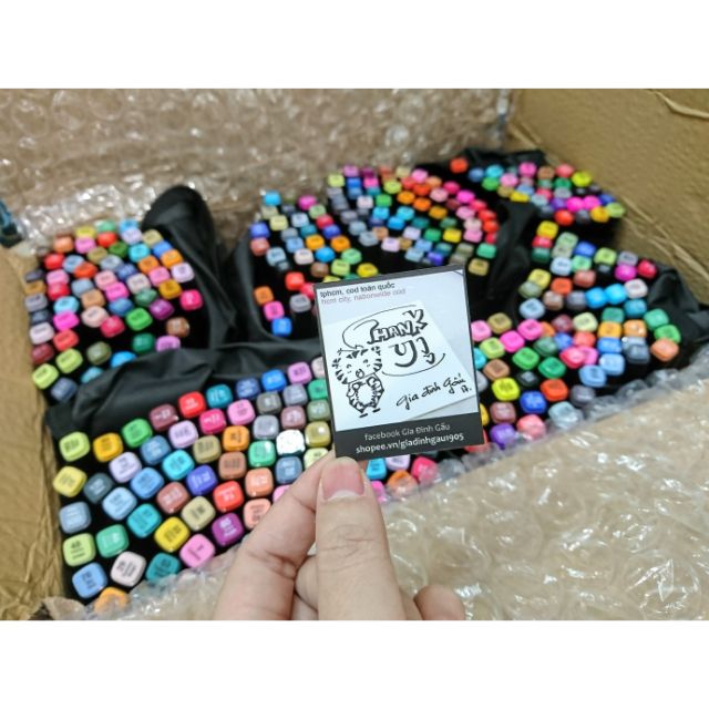 Bộ bút dạ Touchliit/ set marker hai đầu Touch Liit III - bộ 30 màu, 40 ...