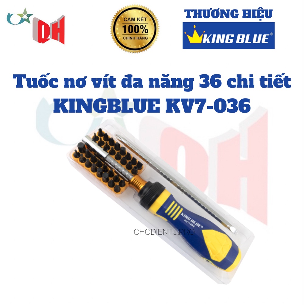 Tuốc Nơ Vít Đa Năng 36 Chi Tiết KINGBLUE KV7-036 - HÀNG CHÍNH HÃNG ...