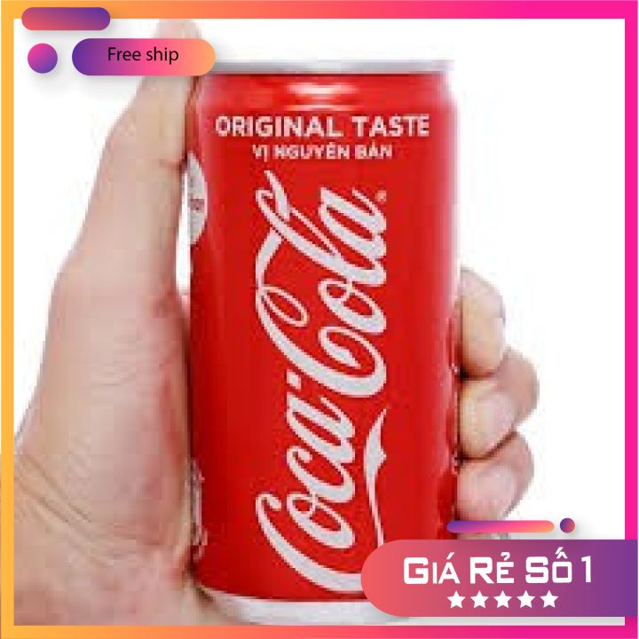 Lốc 6 Lon Coca- Cola Vị Nguyên Bản | Shopee Việt Nam