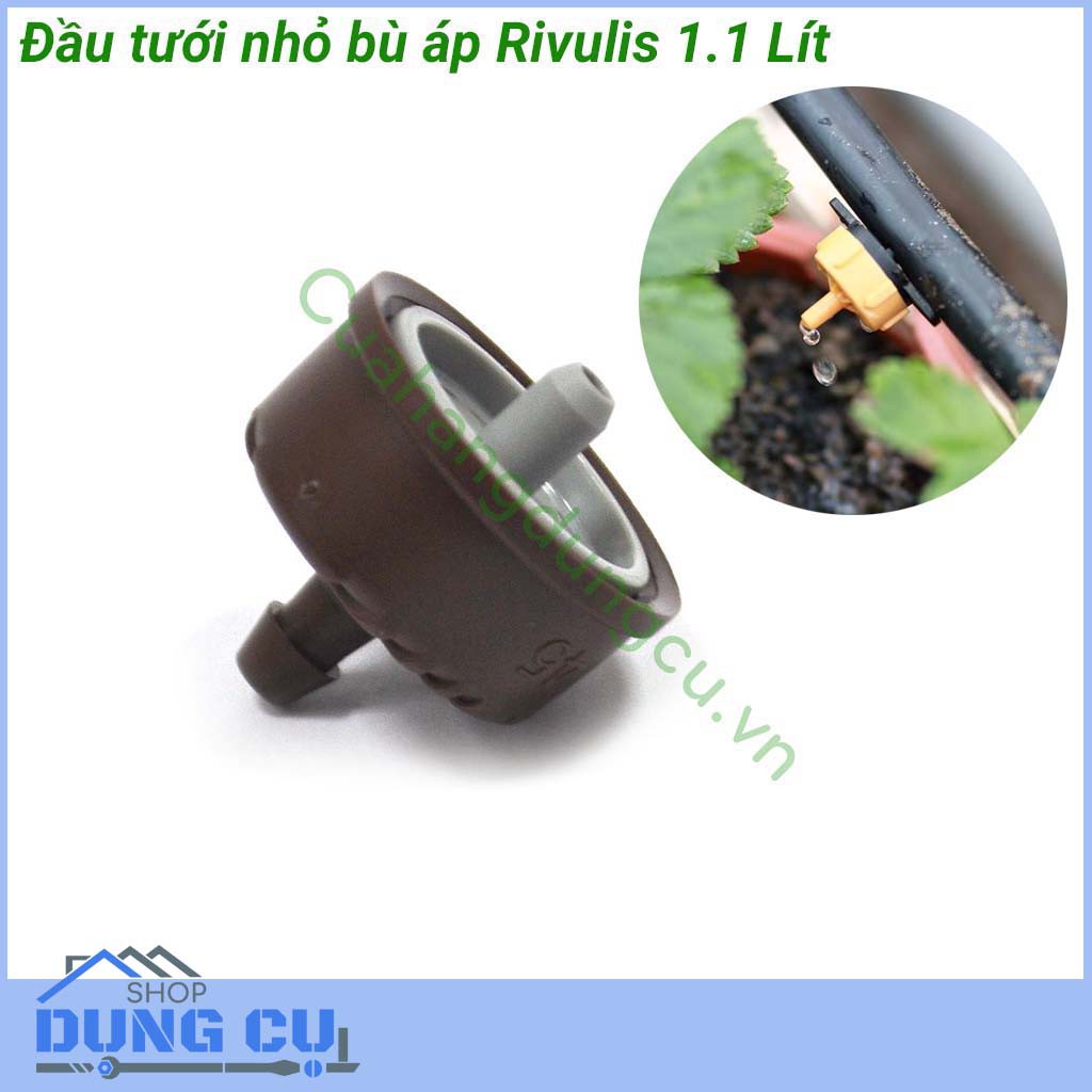 Đầu tưới nhỏ giọt bù áp Rivulis 1.1L | Shopee Việt Nam