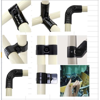 Khớp nối kim loại/Metal Joint HJ1,HJ2,HJ3... dùng cho ống tròn phi 27 ...