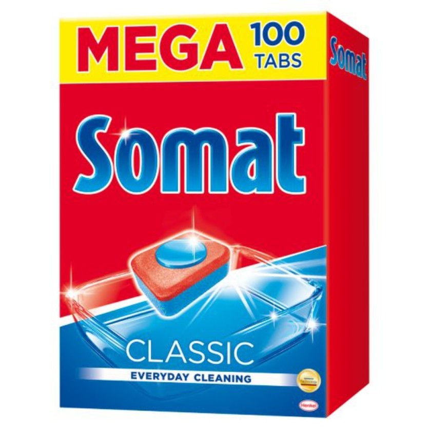 Hộp viên rửa chén Somat Mega 3 in1 ( Hàng Đức ) | Shopee Việt Nam