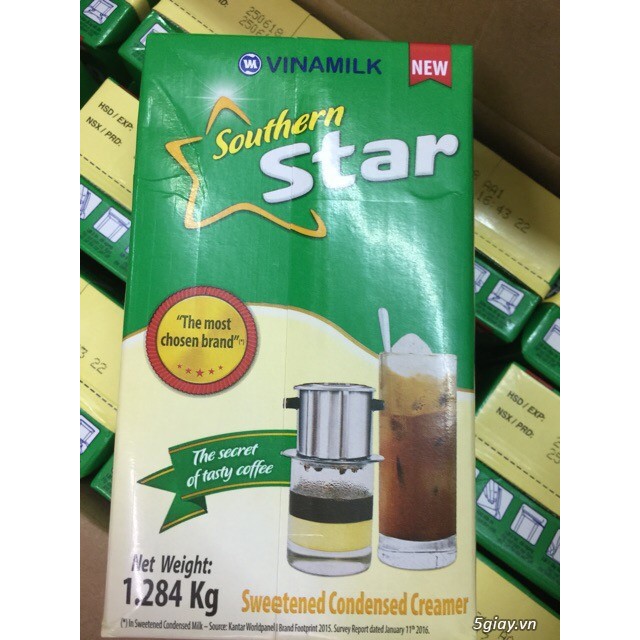 sữa đặc NGÔI SAO PHƯƠNG NAM vinamilk hộp 1,284kg. | Shopee Việt Nam