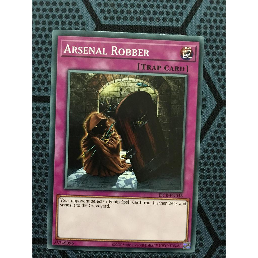 Bài yugioh thời đầu duel monster - Arsenal Robber - DCR-EN048 - Common ...