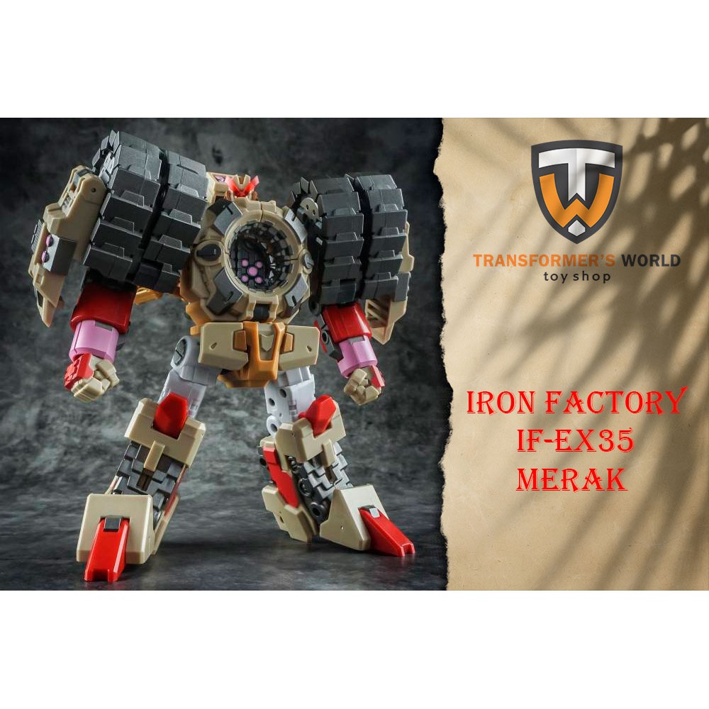 Mô hình Transformers IRON FACTORY - IF-EX35 MERAK - SPIRITS OF THE D.E ...