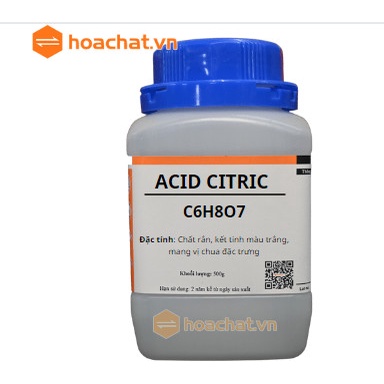 Axit chanh Axit Citric Mono Weifeng (C6H8O7), 500g, 1Kg, Tổng Kho Hóa ...