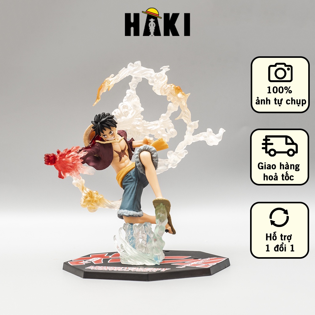 Mô hình One Piece nhân vật Luffy phiên bản Battle Ver đồ chơi mô hình nhân vật One Piece để bàn ...