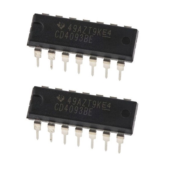 IC chức năng CD4093BE CD4093 CD4093B 4093BE DIP14, chính hãng | Shopee Việt Nam