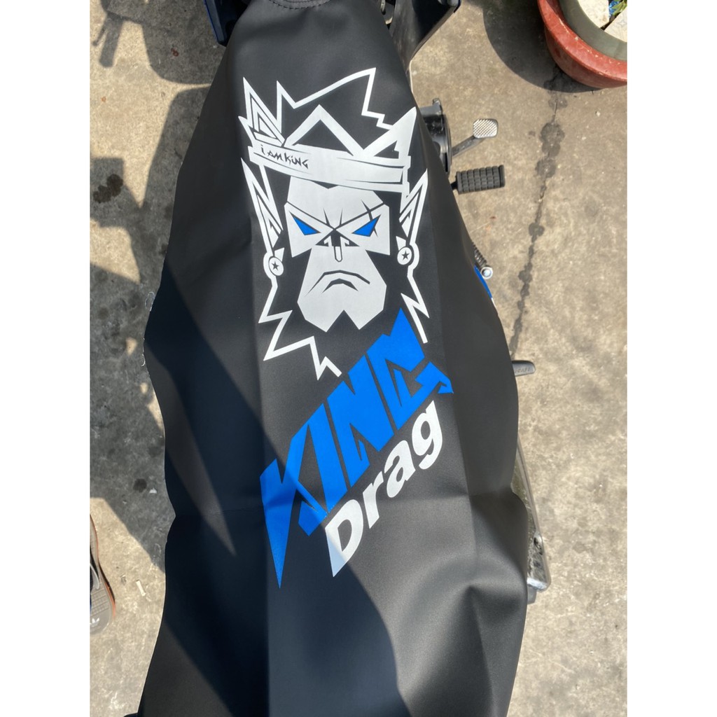 (Có video) vỏ yên King Drag độ xe máy, xe điện siêu chất | Shopee Việt Nam