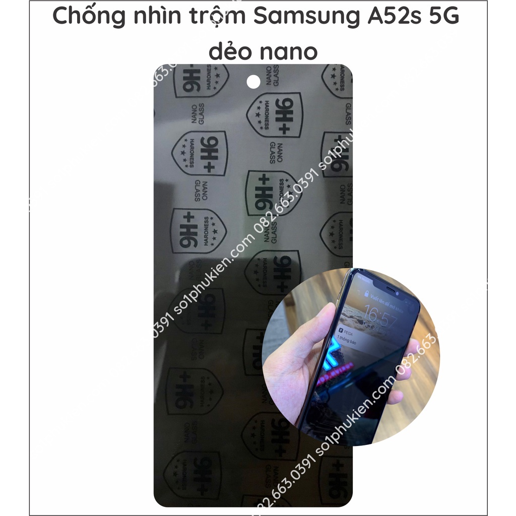Dán cường lực chống nhìn trộm cho Samsung Galaxy A52 A52s 4G 5G ...