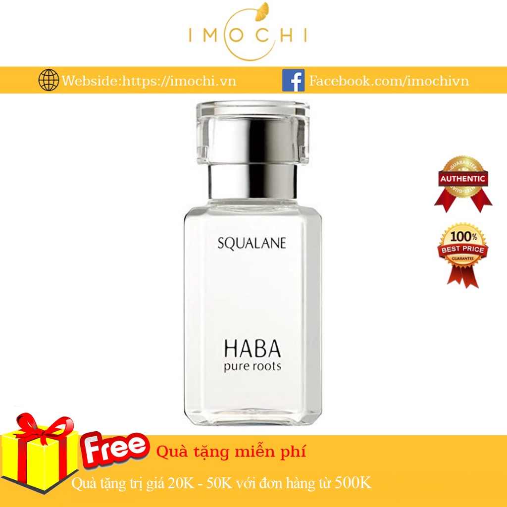 Dầu Dưỡng HABA Pure Roots Squalane Nhật Bản 30ml | Shopee Việt Nam