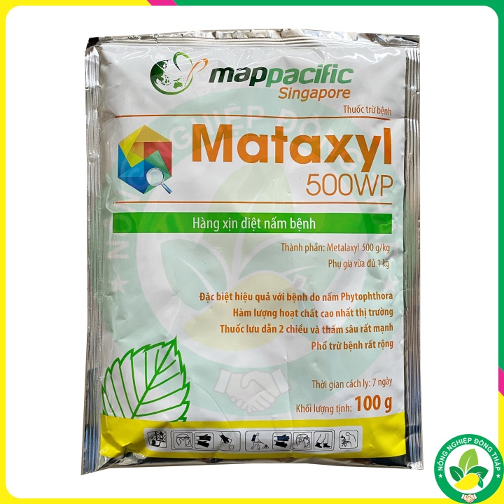Thuốc Trừ Bệnh, Diệt Nấm Bệnh Mataxyl 500WP (gói 100g) | Shopee Việt Nam