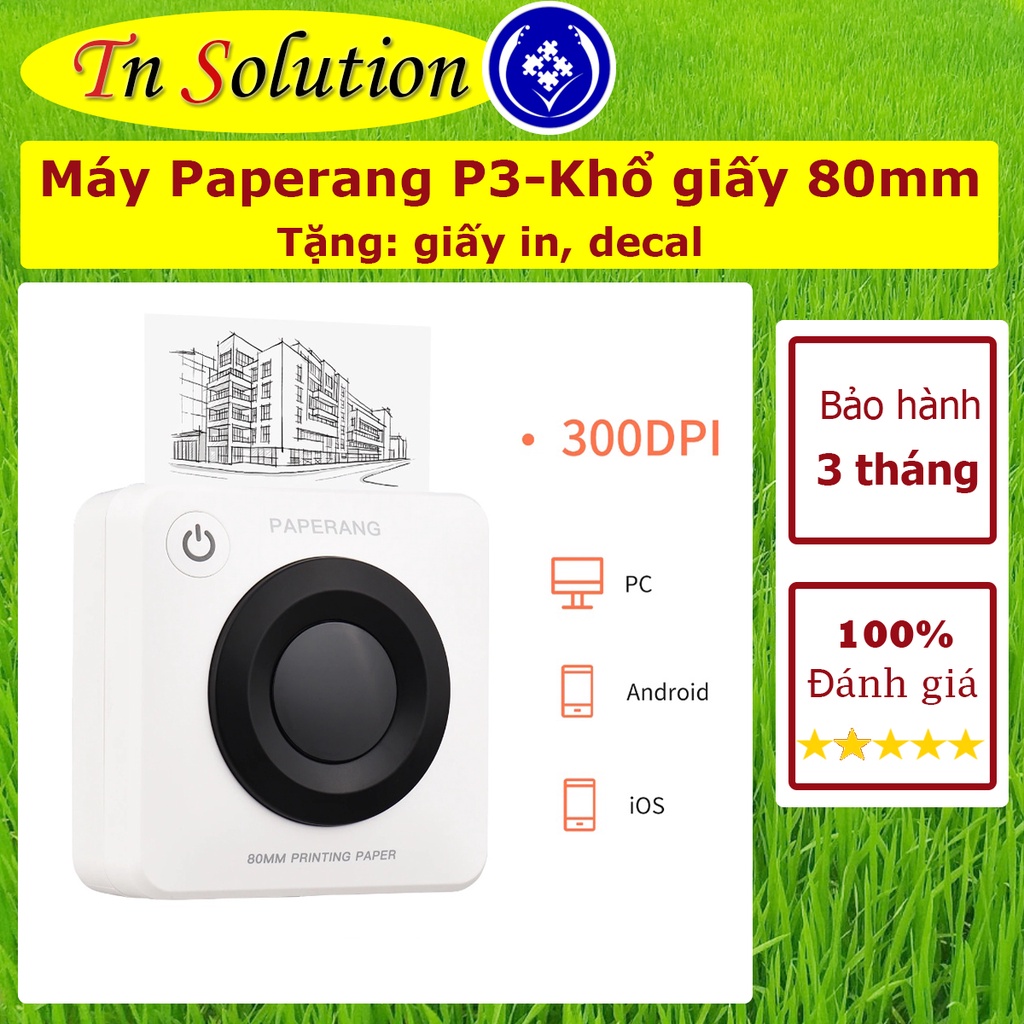Máy in nhiệt Paperang-P3 300dpi cầm tay bluetooth in hình ảnh, file ...
