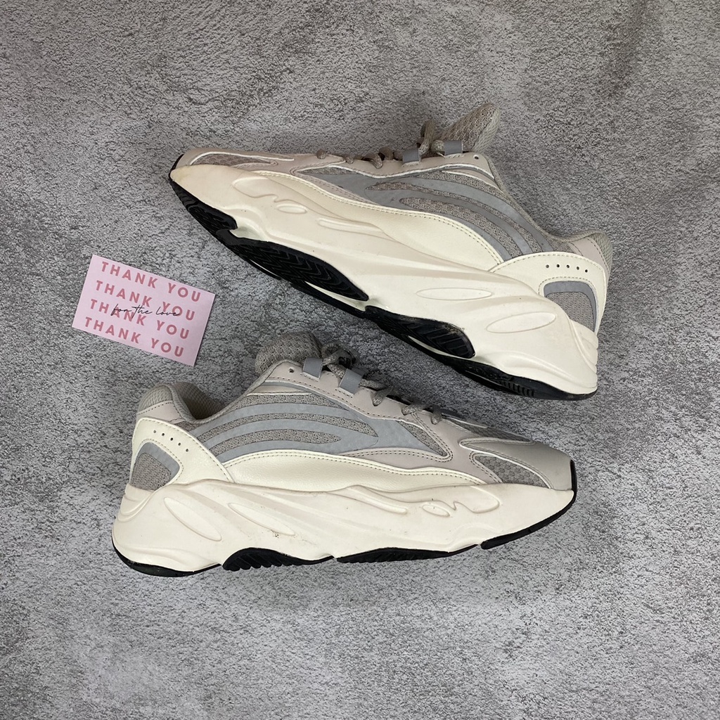 [ẢNH THẬT]Giày Sneaker YZ 700 Trắng Phản Quang Size Nam Nữ Tặng Kèm Tất ...