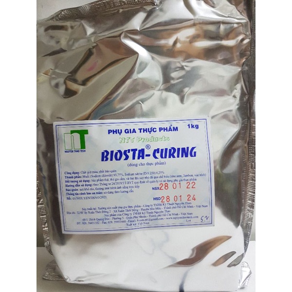 Phụ gia thực phẩm BIOSTA-CURING (MUỐI ĐỎ) | Shopee Việt Nam