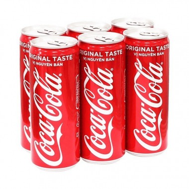 Nước ngọt Coca Cola lon 330ml | Shopee Việt Nam