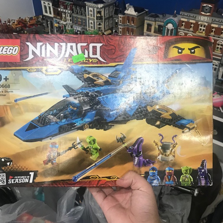 [CÓ SẴN] - LEGO 70668 - Ninjago - Jay's Storm Fighter - Siêu phi cơ sấm ...