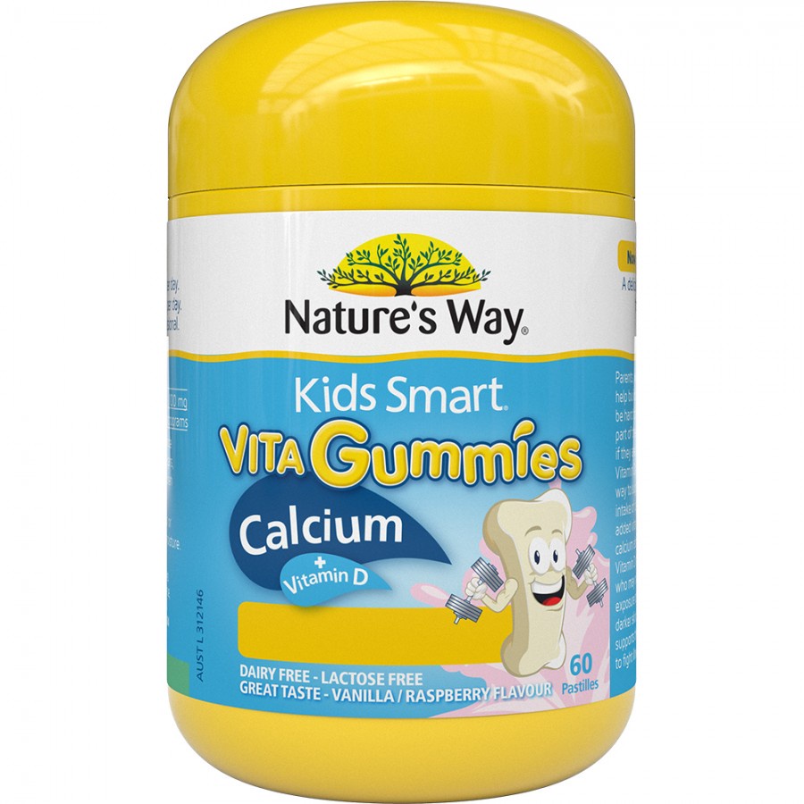 Kẹo gum Kids Smart Vita Gummies Calcium Vit D 60 viên bổ sung canxi ...