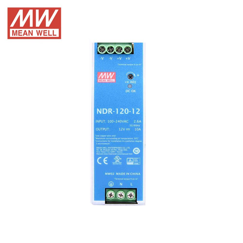 Nguồn MEANWELL NDR-120-12 12V 10A [Chính Hãng BH 12TH] | Shopee Việt Nam