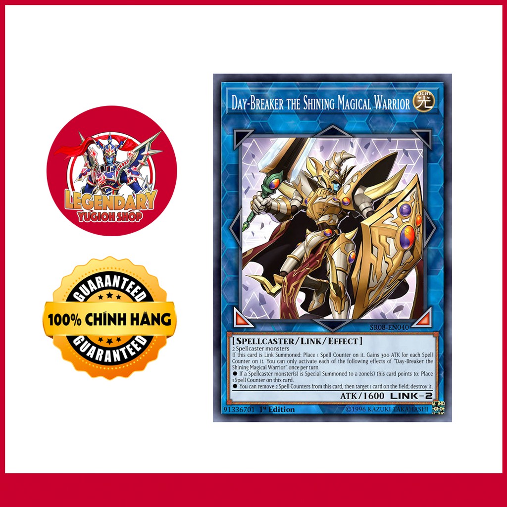 [Thẻ Bài Yugioh Chính Hãng] Day-Breaker The Shining Magical Warrior ...