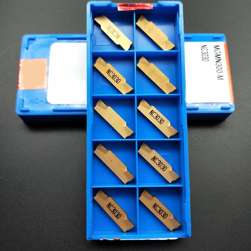 MẢNH dao tiện rãnh, chíp cắt đứt 3mm KORLOY MGMN300-M NC3030 | Shopee ...