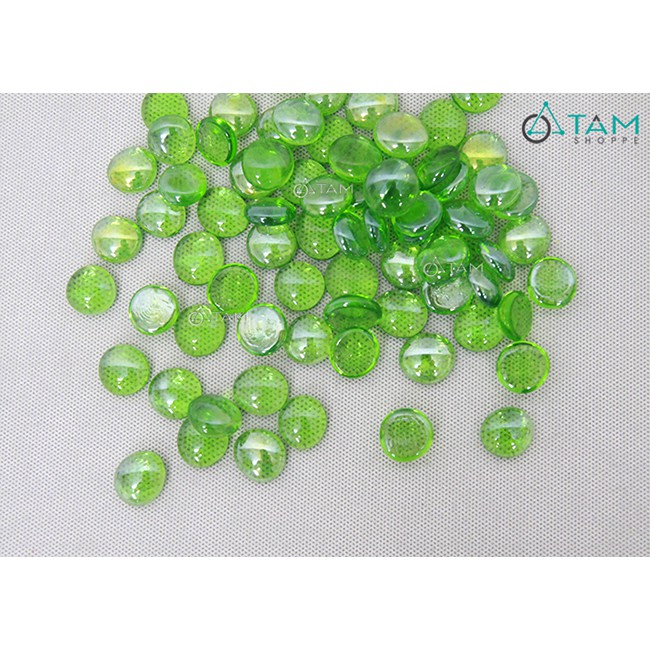 Sỏi trang trí thủy tinh trong suốt xanh lá SOI-01 | Shopee Việt Nam