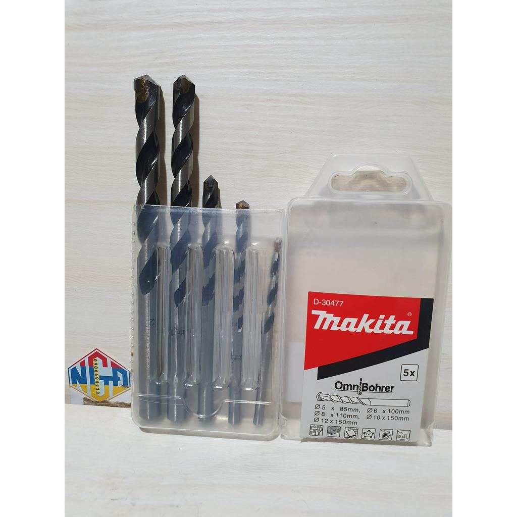 BỘ MŨI KHOAN BÊ TÔNG ĐA NĂNG MAKITA (5C/BỘ) D-30477 | Shopee Việt Nam