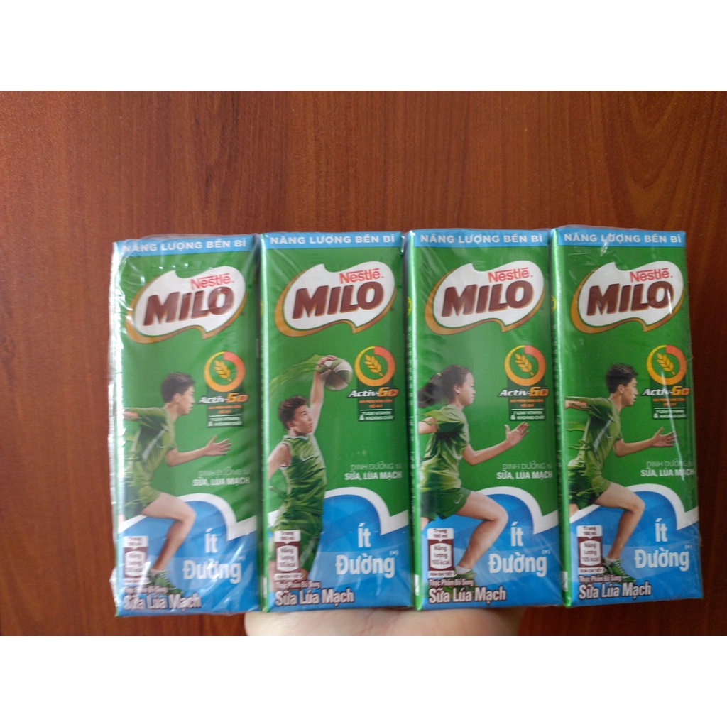 Thùng 48 Hộp Sữa Nestlé Milo Ít Đường (180ml/ Hộp) | Shopee Việt Nam