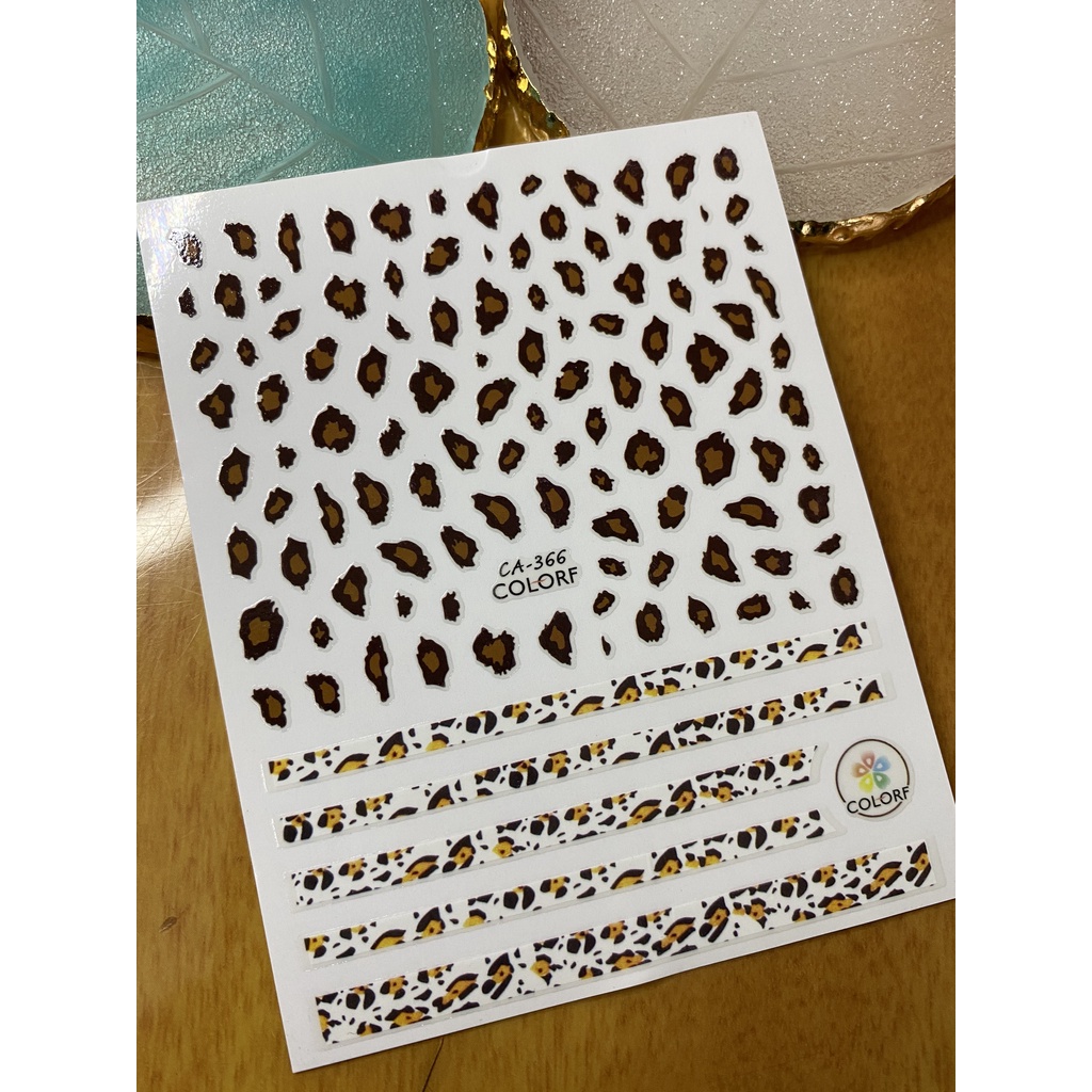 STICKER dán móng hình Da Beo | Shopee Việt Nam