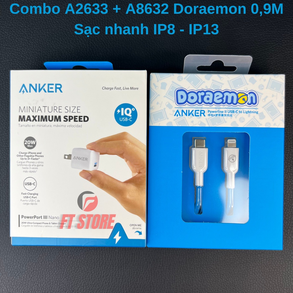 [GIAO HỎA TỐC] Củ Sạc Nhanh Anker PowerPort III Nano 20W-A2633 BH 18TH ...
