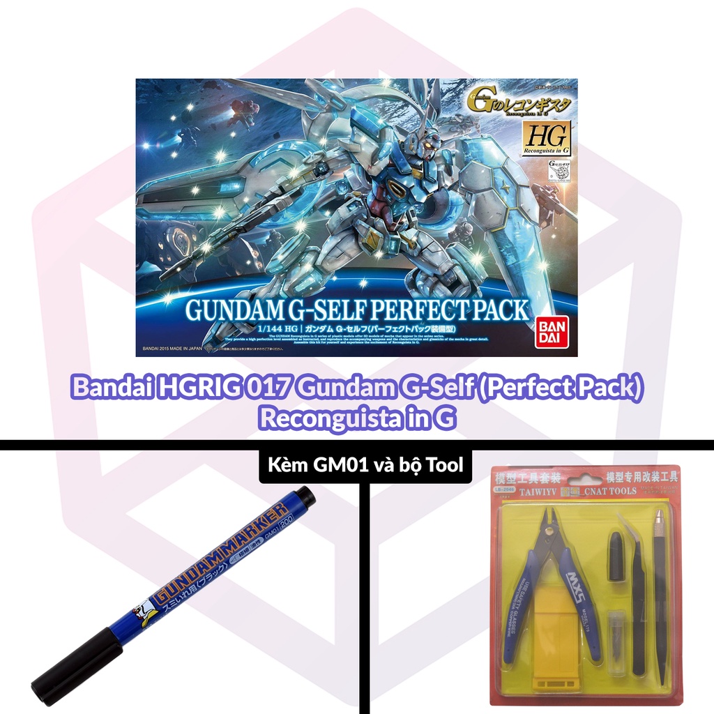 Mô hình Gundam Bandai HG 017 Gundam G-Self (Perfect Pack) 1/144 Reconguista in G [GDB] [BHG ...