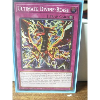 Thẻ bài yugioh TCG chính hãng Ultimate Divine Beast - Super Rare mã ...