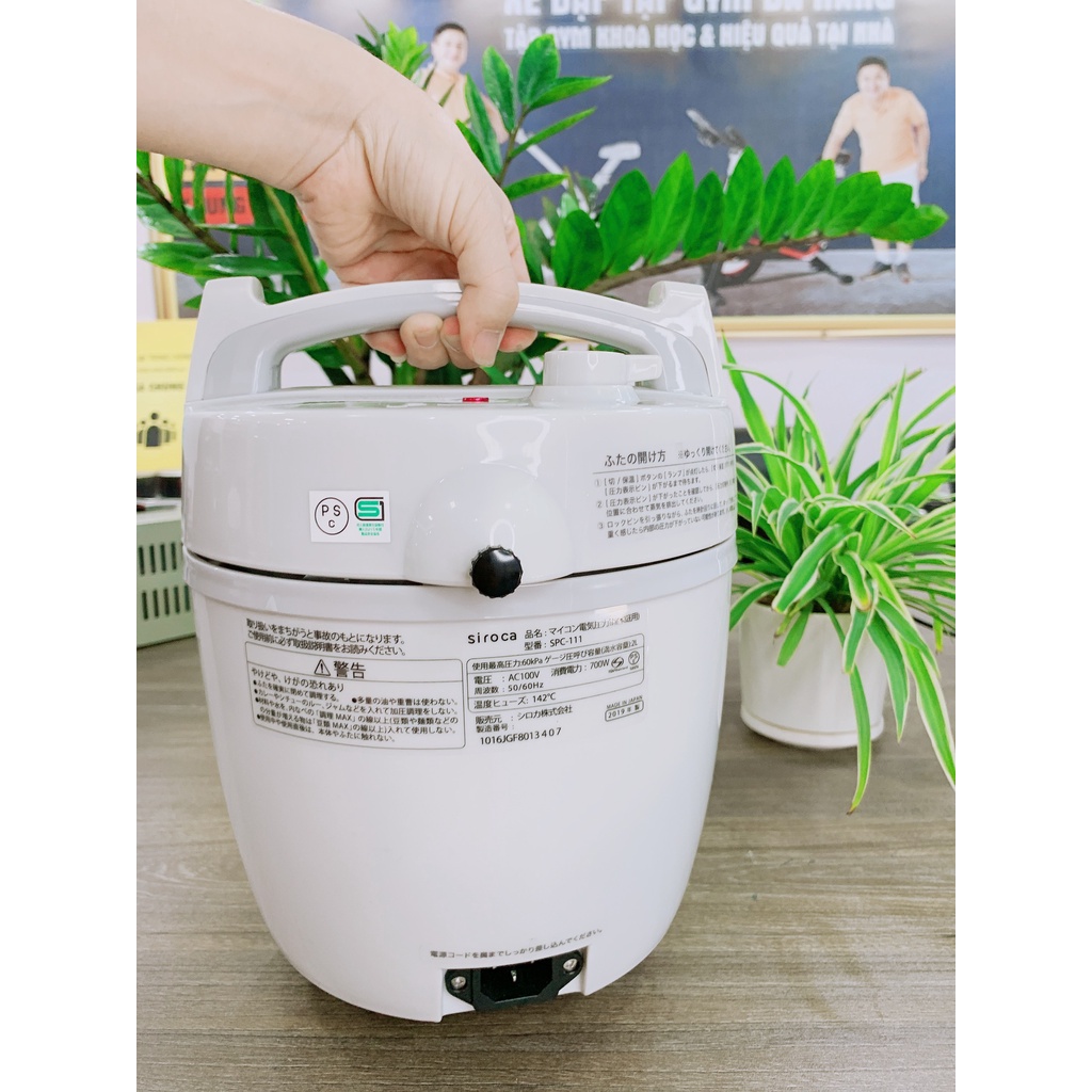 Nồi cơm điện đa năng Siroca SPC-111 | Shopee Việt Nam