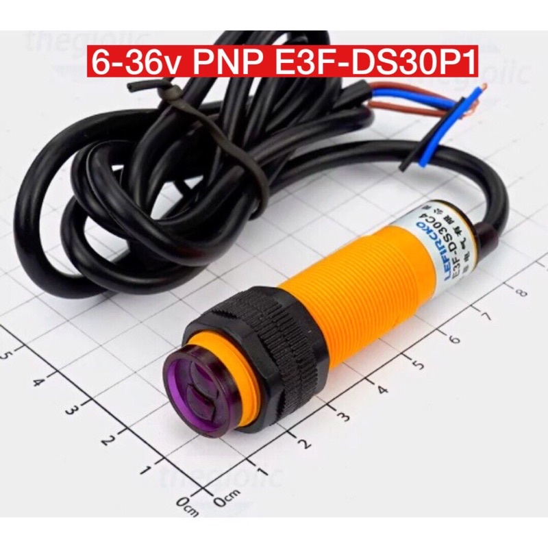 Cảm biến vật cản hồng ngoại NPN E3F-DS30C4, PNP E3F-DS30P1, E18-D80NK. Cảm biến tiệm cận, cảm ...